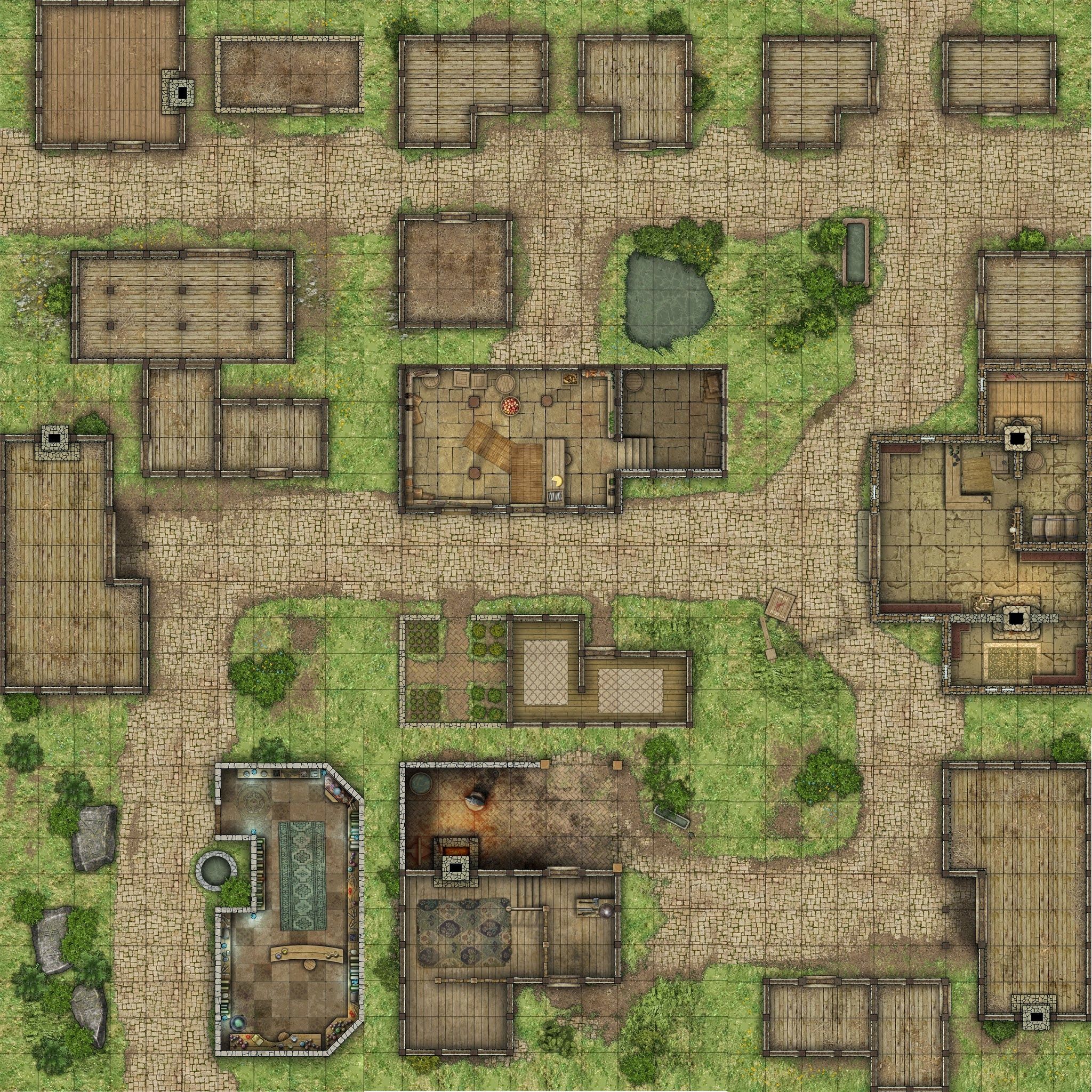 Interior / Exterior Maps – Perilous Paths