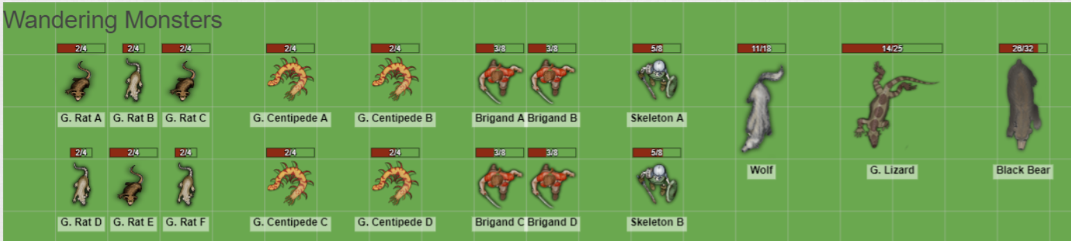 Wandering Monsters – Perilous Paths